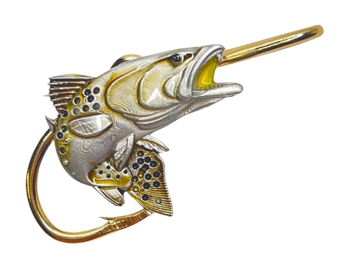 Hookits Speckle Trout Fishing Hook Hat Pin Clip | Cabela's